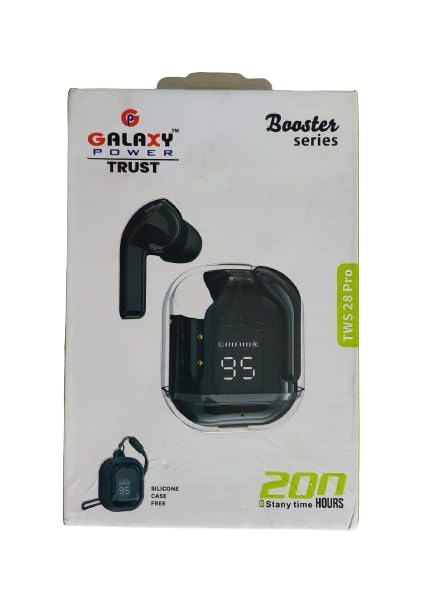 Sailesh Telecom | Galaxy Power TWS 28 Pro Earbuds Transparent Case ...