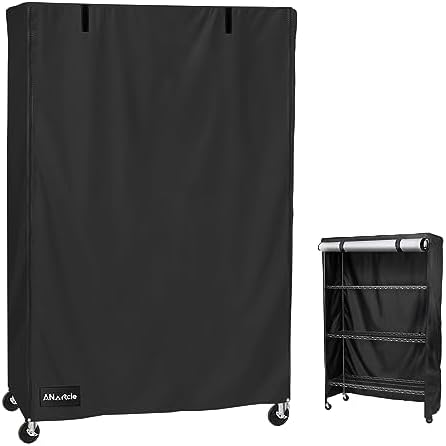 Amazon.com : ANartcle Shelf Covers for Wire Shelving,600D Waterproof ...
