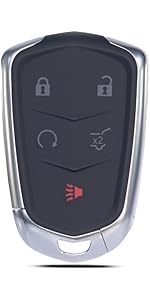 Amazon.com: SUPALAND Key Fob Keyless Entry Fits for Cadillac XT4 XT5 ...