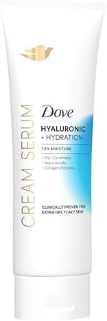 Amazon.com : Dove Cream Serum Hyaluronic + Hydration for Extra Dry ...
