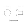 STAHL DECOR Military Knobs for Drawers and Cabinets : Amazon.in: Home ...
