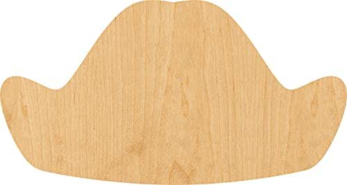 Amazon.com: George Washington Hat Laser Cut Out Wood Shape Craft Supply ...