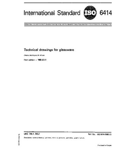 ISO 6414:1982, Technical drawings for glassware : Amazon.in: Books