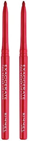 Rimmel Exaggerate lip liner, Red Diva, 2 Count : Amazon.co.za: Beauty