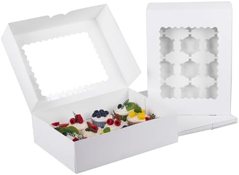 Amazon.com: Kritkin 10 Sets Square Dessert Shooter Cup Transport Boxes ...