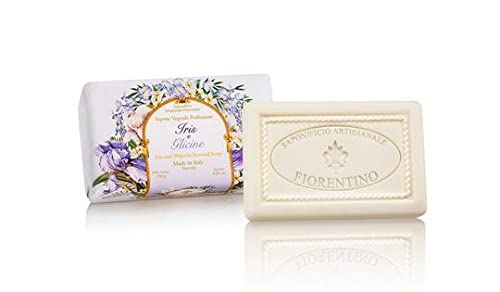 Amazon.com : Iris and Wisteria Hand Made Italian Fiorentino Soap ...