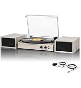 Amazon.com: Vinyl Record Player Bluetooth Vintage 3-Speed Portable ...