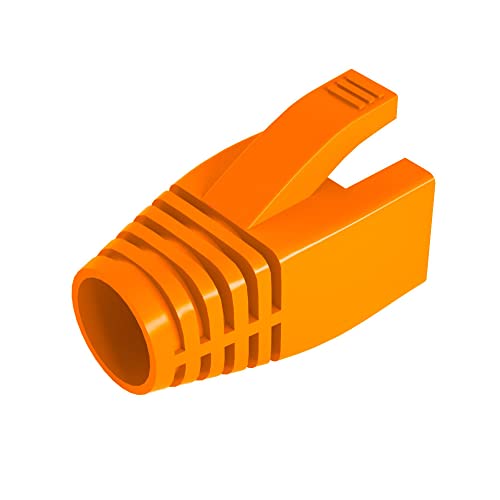 VIVOCH 50 Pcs Cat6 Cat6A Cat7 Strain Relief Boot, RJ45 Plug Connector ...