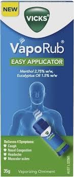 Vicks VapoRub Easy Applicator 35 g : Buy Online at Best Price in KSA ...