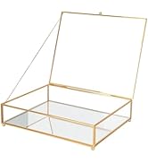 Amazon.com: REDHUGO Large Glass Boxes for Display Handmade Mirrored ...
