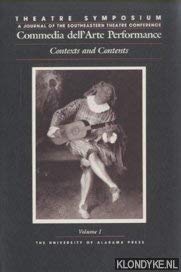 Theatre Symposium: Commedia Dell'Arte Performance : Contexts and ...