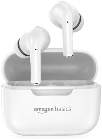 amazon basics TWS in-Ear Earbuds (S19) with Fast Charging up to 50 ...