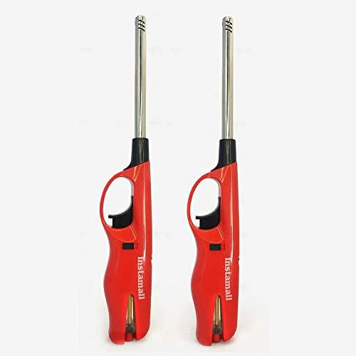 InstaMall Plastic Adjustable Flame Lighter for Kitchen Stove,Candles ...