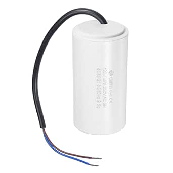 Amazon.com: YOKIVE CBB60 Run Capacitor, 250V AC 120uF 50/60Hz with 2 Wires Lead Run Round ...