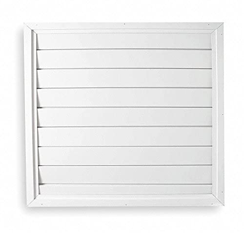 Dayton 30" Whole House Fan Economy Ceiling Shutter/Ceiling Shutter, 30 ...