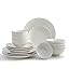 Sango Siterra Artist's Blend 16-Piece Stoneware Dinnerware Set with ...
