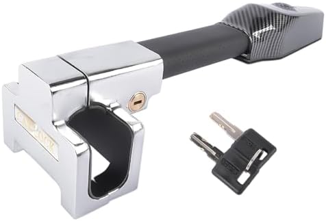 Amazon.com: Steering Wheel Lock with Alarm, Heavy Duty Anti-Theft ...