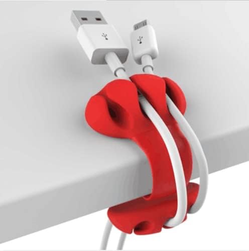 Worqspace Non-Adhesive Desk Cable Clip, Cable Organizer, Multipurpose ...