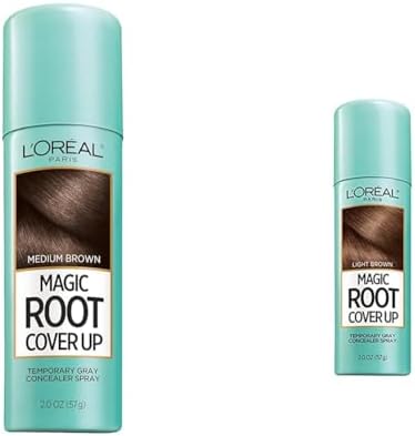 Amazon.com: L'Oreal Paris Magic Root Cover Up Gray Concealer Spray ...