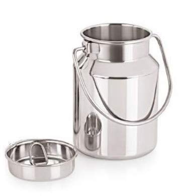 Buy Yash Stainless Steel Barni/Milk/Oil Container 1L Online at Low ...