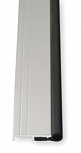Pemko Standard Perimeter Gasketing, Clear Anodized Aluminum with Black ...