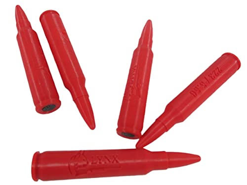 Amazon.com: 223 Remington 5.56 NATO Plastic Snap caps - Dummy Training ...