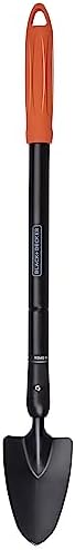 Heavy Duty Extending Telescopic Trowel - Long Handled Digging Garden ...