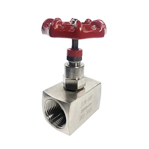 AHAFEI 1Pcs Female 304 Stainless Steel Needle Globe Valve Rigidity Seal ...