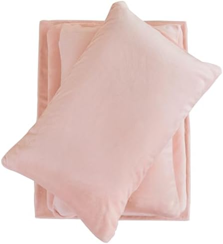 Softan Micro Fleece Bed Sheet Set, Queen 4-Piece Polar Fleece Sheet Set ...