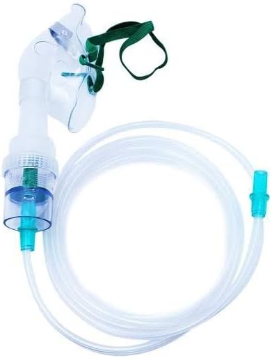 LIFELINE Nebulizer Mask Kit and Pipe Set with Medicine Cup for ...