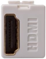 Amazon.com: Leviton Feed Through, QuickPort HDMI Connector, 40834-I ...