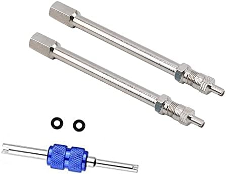 Amazon.com: 2Inch Dually Valve Stem Extenders,Set of 2Pcs,Heavey Duty ...