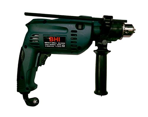 BHI Impact Drill Machine 650W-13mm Corded, Multi-Color : Amazon.in ...