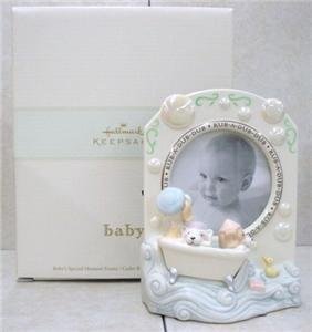 Amazon.com : Hallmark Rub-a-dub-dub Bath Time Frame : Baby Keepsake ...