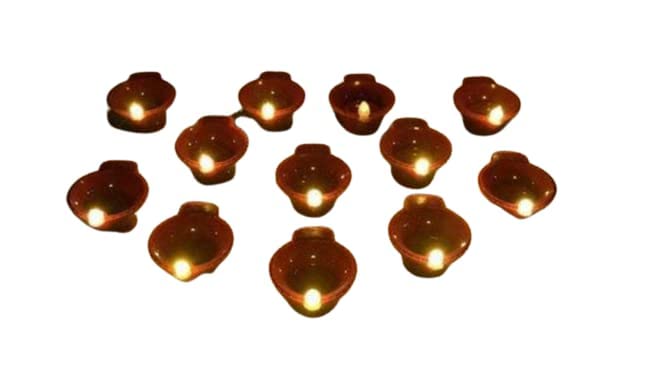 Buy RENDROPS™ - Water Sensor LED Diya for Home Decoration Artificial ...