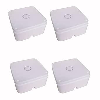 PVC Junction Box For Mounting CCTV Camera 4x4 (Pack Of 4) : Amazon.in ...