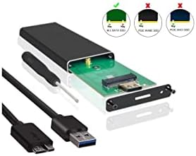 CARE CASE® M.2 SSD USB3.0 Enclosure, NGFF Portable USB 3.0 Case ...