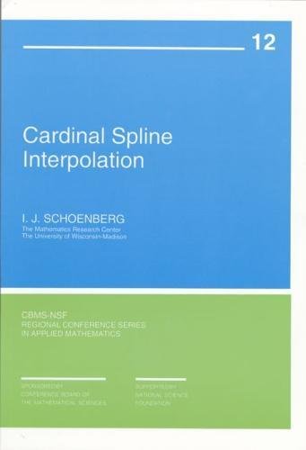 Amazon.com: Cardinal Spline Interpolation (CBMS-NSF Regional Conference ...