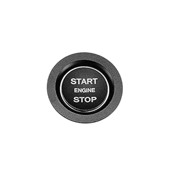 X AUTOHAUX Car Auto Engine Start Stop Button Cover Trim Sticker Kit ...