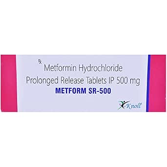 METFORM SR 500 - Strip of 10 Tablets : Amazon.in: Health & Personal Care