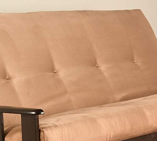 Amazon.com: Queen Size Plush Futon Cover Only Zippered Slipcover Fits 6 ...