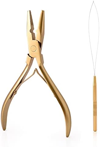 Amazon.com : Gomake Hair Extensions Closed and Remover Pliers set ...