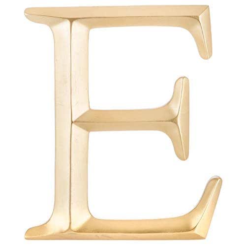 Amazon.com: Large 12" Hand Painted Gold Letter Wall Decor Monogram ...