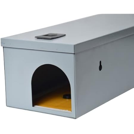 Fornick Brand Rodent Station Rat Catching Box Rodent Trep Box (Includes ...