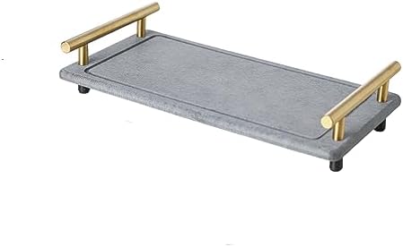 Amazon.com - GianAbor Instant Dry Water Absorbing Stone Tray for Sink ...