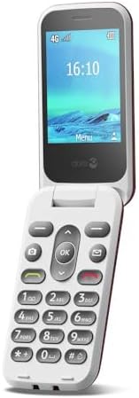 Doro 2820 4G unlocked basic mobile phone for seniors with loud and ...