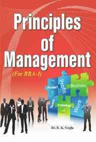 Buy Principal of Management: for BBA Book Online at Low Prices in India ...