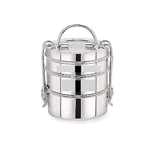 Buy Homerolla, Steel Tiffin Box for Office Stainless Steel Lunch Box ...