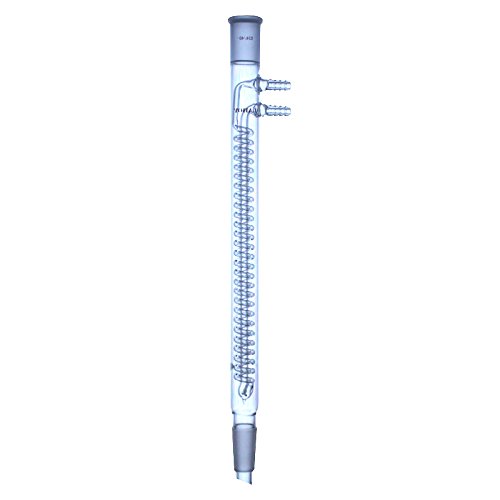 Amazon.com: Laboy Glass Dimroth Reflux Condenser Coiled with 24/40 ...