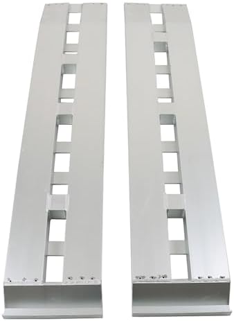 Amazon.com: labwork 60 inch X 12 inch Aluminum Ramps Trailer Ramps ...